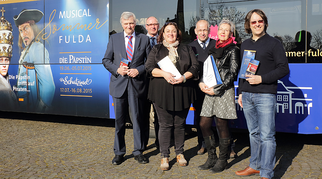 Marketing auf Rädern - Werbebusse für den Musical Sommer Fulda ...