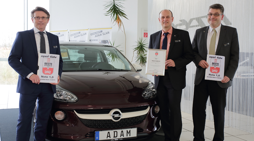 Opel Fahr zum Spitzenautohändler zertifiziert – fuldainfo.de