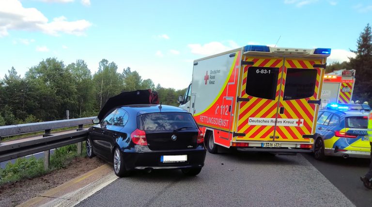 Schwerer Unfall A7 Fulda in Richtung Würzburg - fuldainfo.de