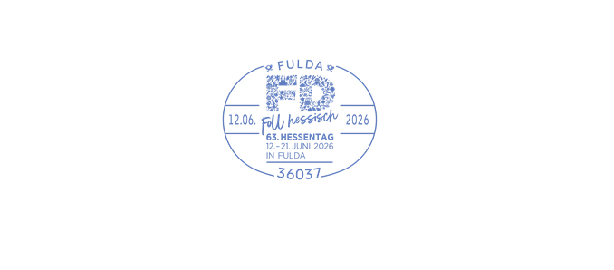 Deutsche Post gibt Sonderstempel zum 63. Hessentag heraus – fuldainfo.de